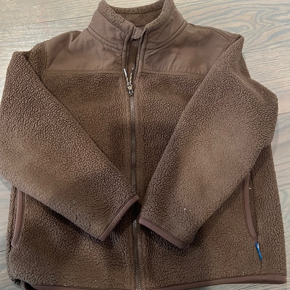 Uniqlo | Jackets & Coats | Uniqlo Kids Sherpa Jacket | Poshmark